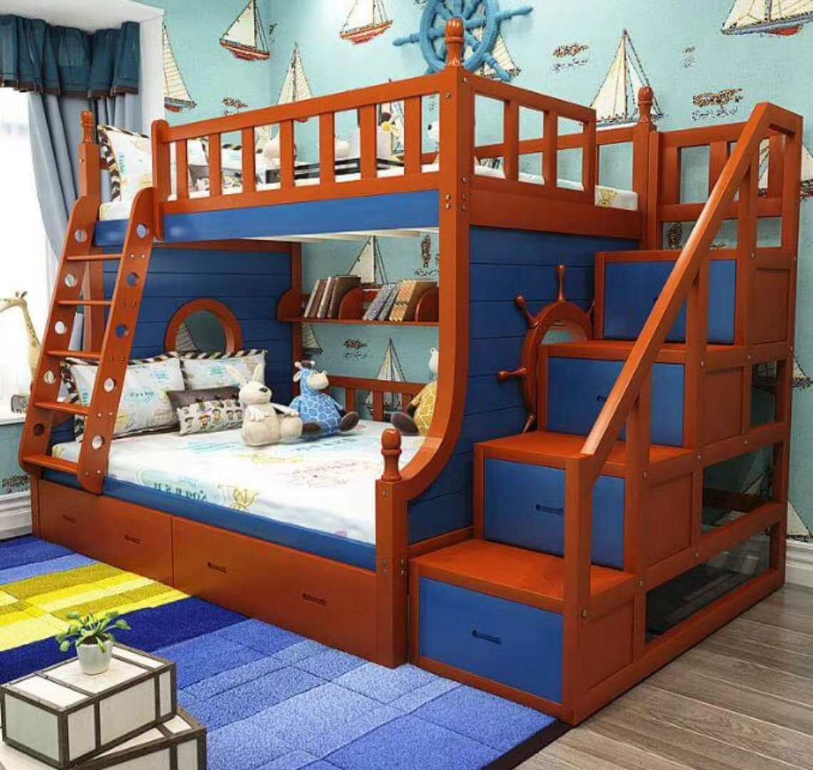 28+Bunker Bed Design Ideas for Your Modern Kids Room
