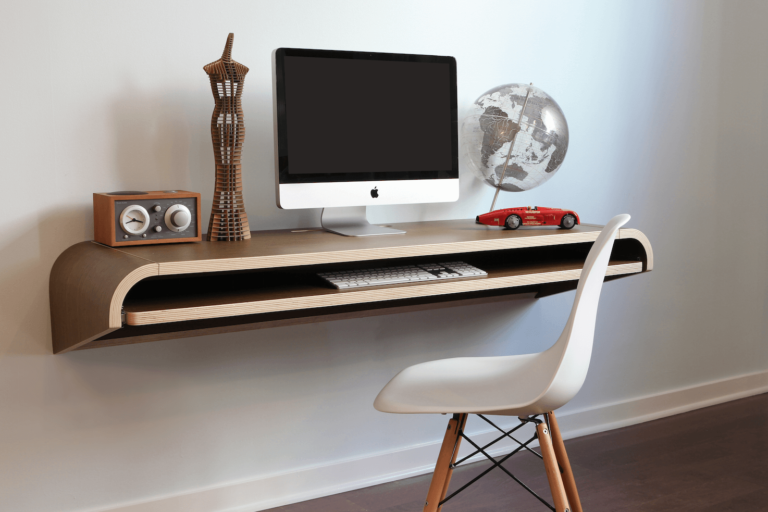 12 DIY Floating Desk Ideas - The Perfect Space Saver